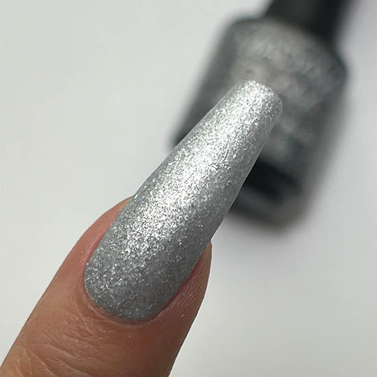 Glam Parade - Silver | Soak Off Gel Nail Polish | Vegan | Non-Toxic ...