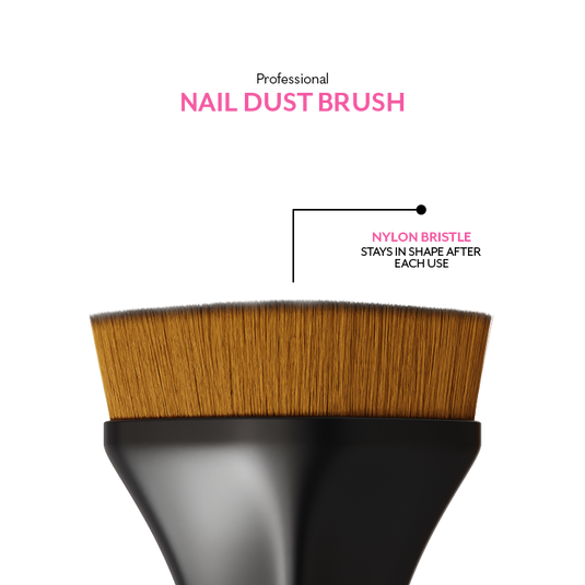 Professional Nail Dust Brush | Nail Art & Care Tools | Soak Off Gel ...