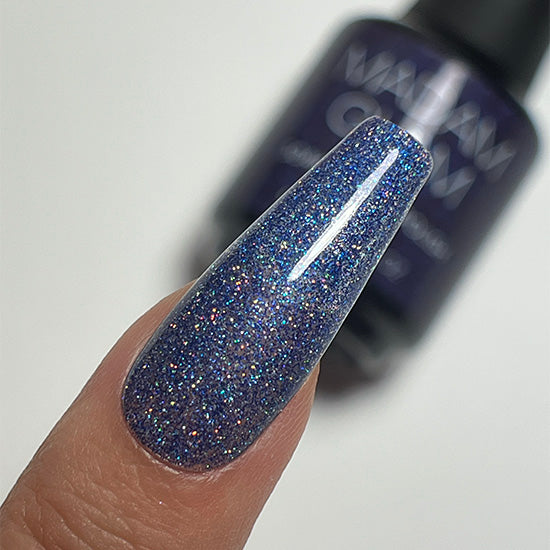 Enchanted Blue Holographic | Soak Off Gel Nail Polish | HEMA-Free ...