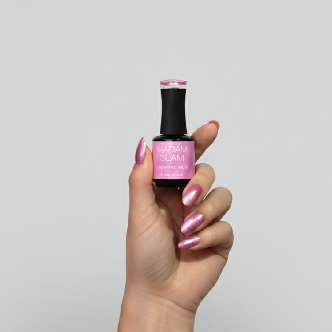 Stardust Kiss - Pink | Soak Off Gel Nail Polish | HEMA-Free | Vegan ...