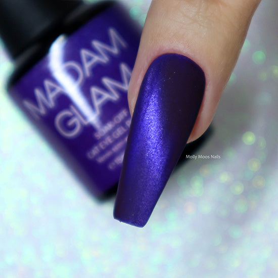 Lost in New York - Indigo Cat Eye | Soak Off Gel Nail Polish | HEMA ...