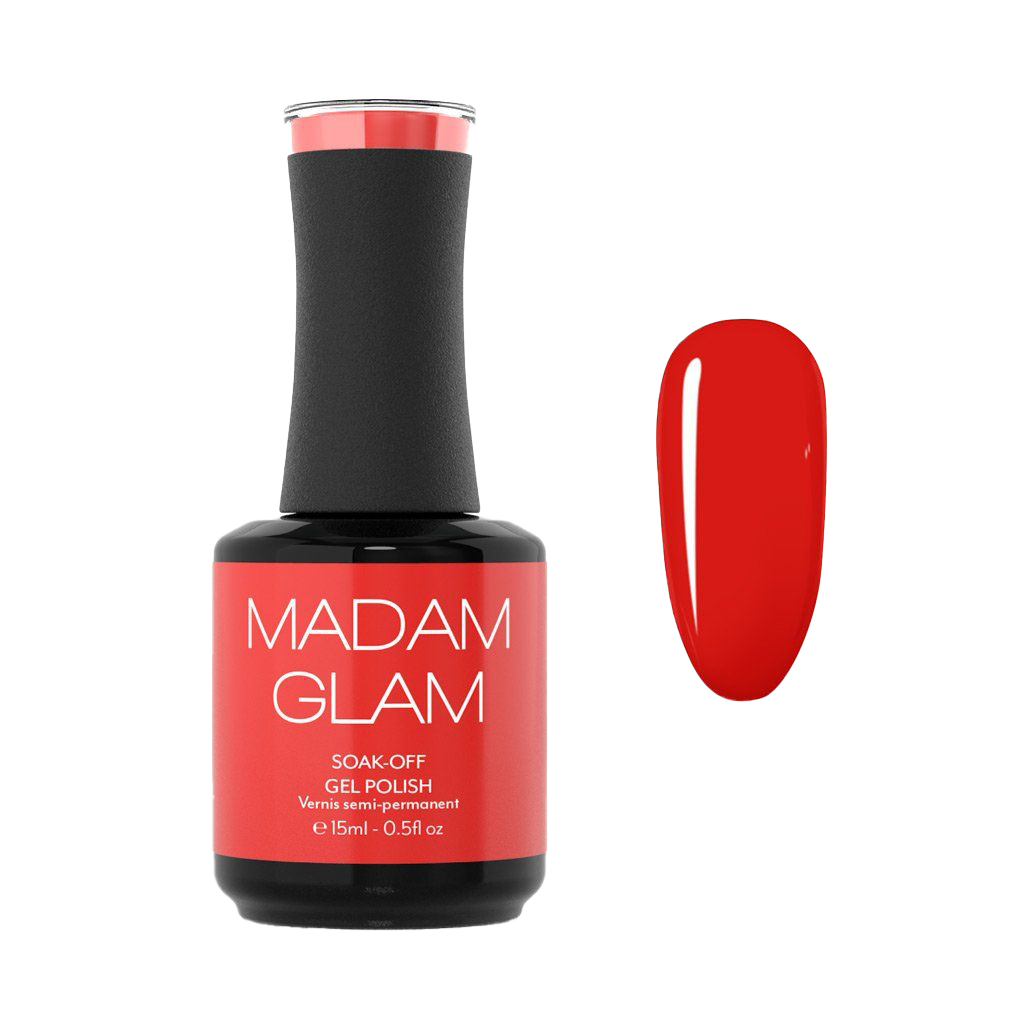 True Fire Brick Red | Soak Off Gel Nail Polish | Vegan | Non-Toxic ...